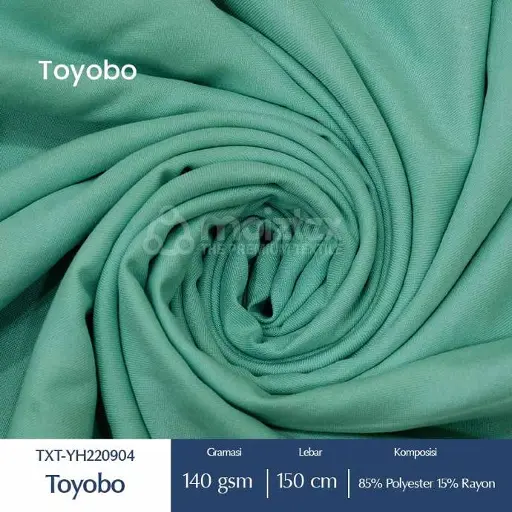 Jual Kain Toyobo Deluxe Warna Lengkap | Moiztex